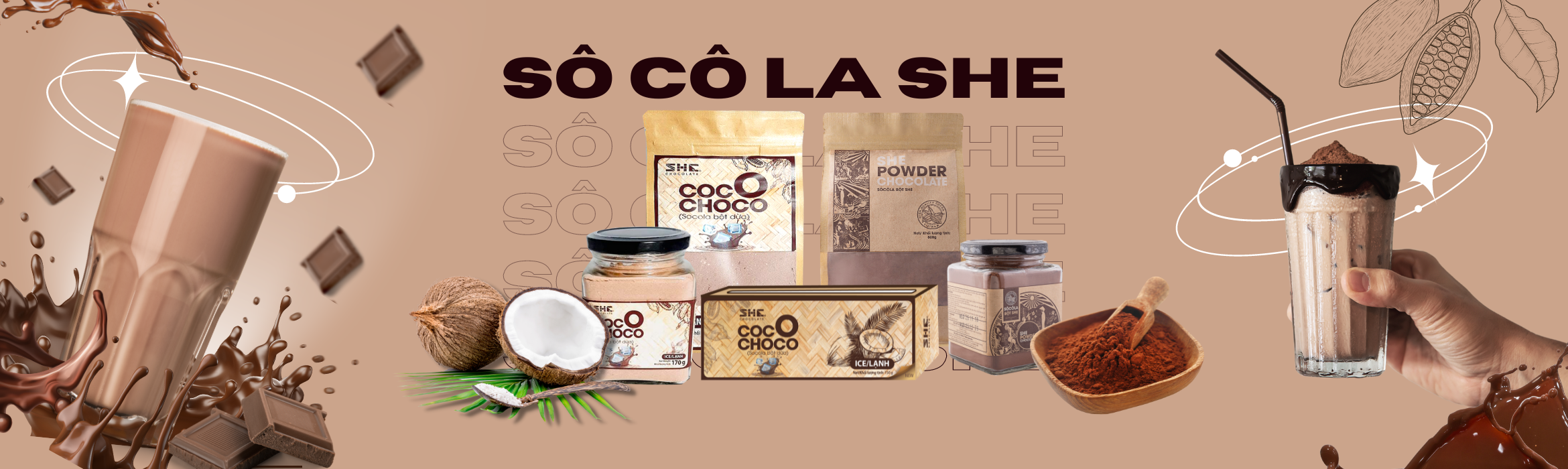 SHE Chocolate - The gift of health - Sending love