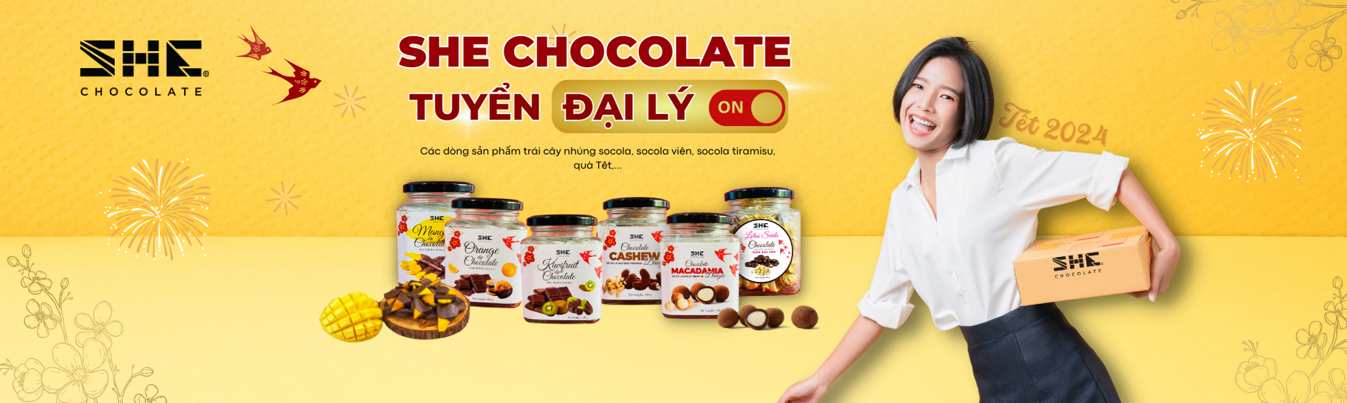 SHE Chocolate - The gift of health - Sending love